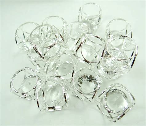 10 pcs 20 20 MM Bela praça de cristal em liga de Prata colar de