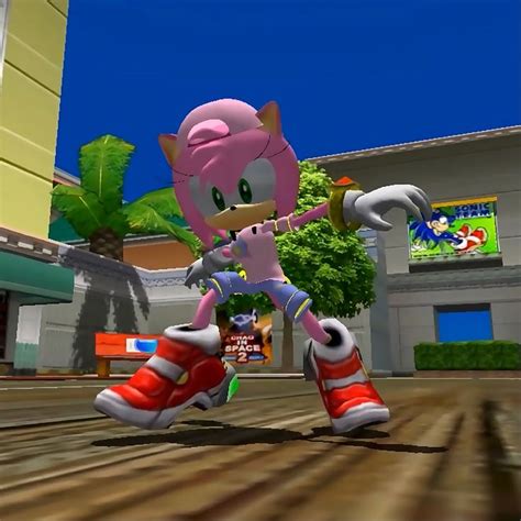 Amy Rose Sonic Adventure 2 Sonic And Amy Sonic Adventure Sonic