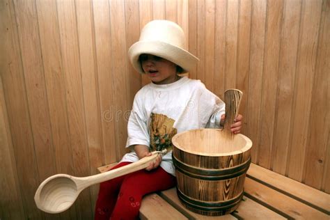 Girl In Sauna Relaxing Picture Image 5146989
