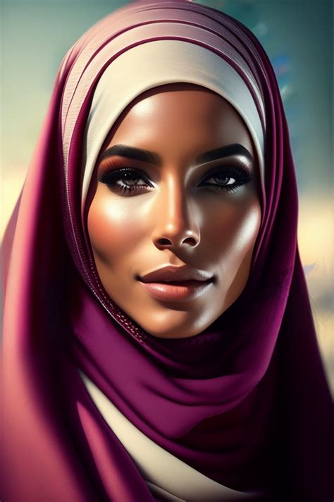Lexica A Beautiful Woman Wearing Hijab