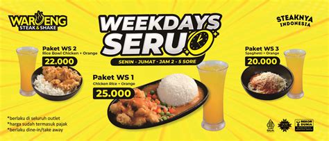 Promo Waroeng Steak Shake