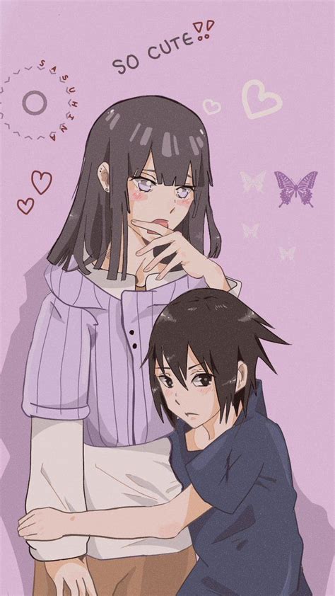 Hinata Hyuga Sarada Uchiha Narusaku Naruto Shippuden Anime Anime