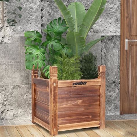 Pace Legation Morale Jardiniere Bois Grande Taille Sufficient Go Mad