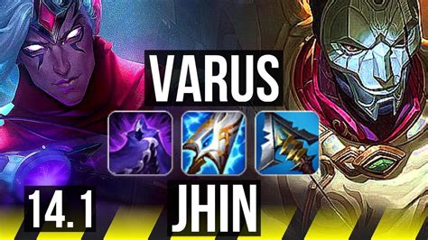 Varus Rakan Vs Jhin Ashe Adc Legendary Rank Varus
