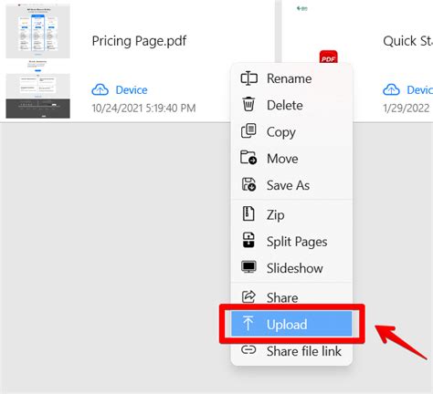 how to upload files from pdf reader to kdan cloud support kdan mobile