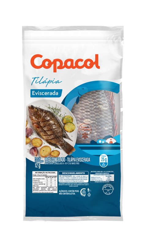 Copacol Produtos Tilápia Eviscerada Cong 600 a 800g