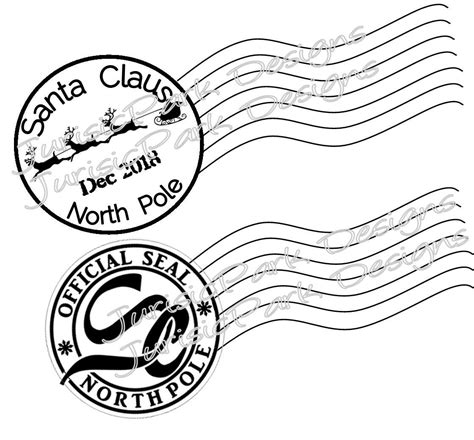 Detail North Pole Postage Stamp Clip Art Koleksi Nomer 18