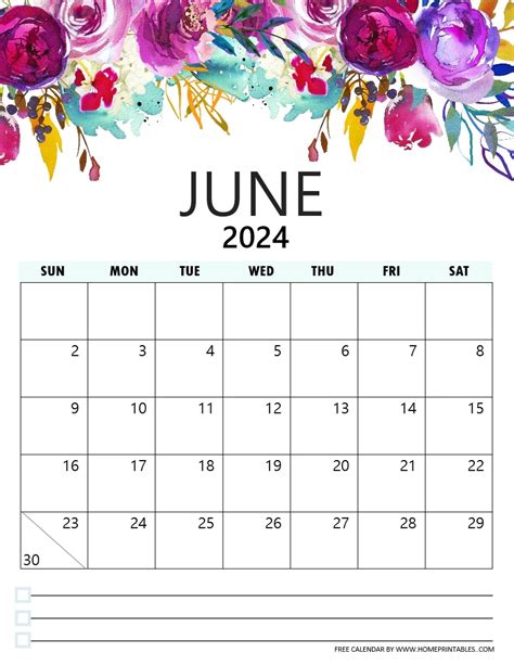 Floral 2024 Calendar Printable Pdf Beautiful Templates Artofit