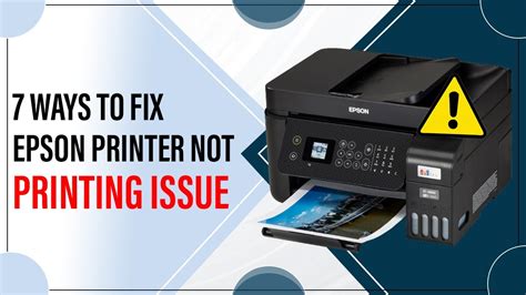 7 Ways To Fix Epson Printer Not Printing Issue Epson YouTube