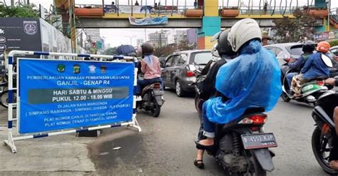 Uji Coba Ganjil Genap Di Depok Diperpanjang Hingga Akhir Tahun 2021