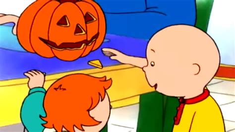 Caillou e a Abóbora de Halloween Caillou em Português WildBrain
