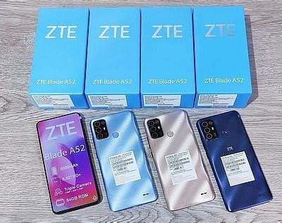 Corotos ZTE BLADE A52 32GB TOTALMENTE NUEVO DESBLOQUEADO DE FABRICA
