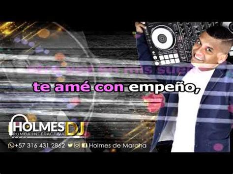 Amando Sin Frenos Robbin Perez Video Liryc Letra Holmes Dj Youtube