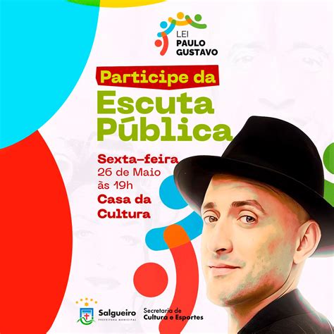 Escuta Pública sobre a Lei Paulo Gustavo em Salgueiro