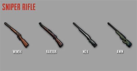 PUBG Mobile Here Are All The Sniper Rifles Ranked From Best To Worst