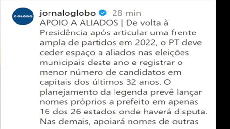Pt Acaba De Desistir E Vai Perder Prefeituras Lula Contra Os Autistas