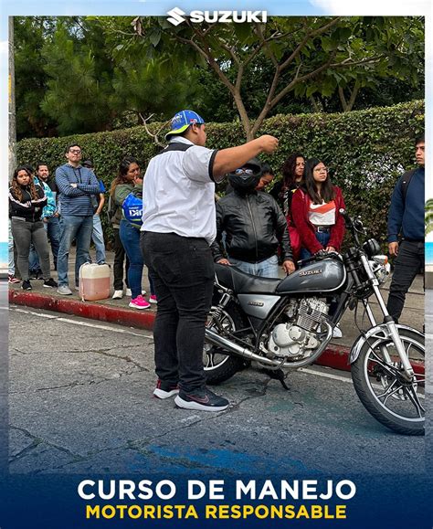 CURSO DE MANEJO Motos Suzuki Guatemala