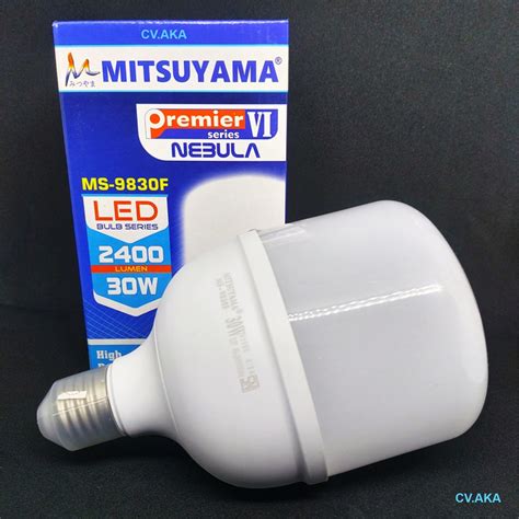 Jual Bohlam Lampu LED Mitsuyama Nebula Super Terang 30 Watt Cahaya