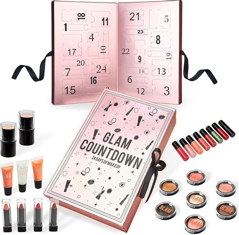 KreativeKraft Adventskalender 2024 Beauty Make Up Set für Damen und