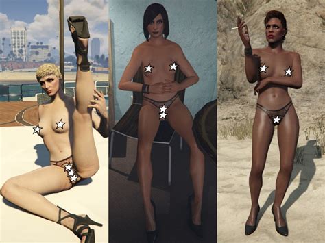 Naked GTA 5 Characters 22 photos порно