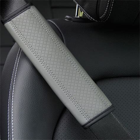 Amazon Osilly Car Seat Belt Pads 2 Pack Fiber Leather Seatbelt