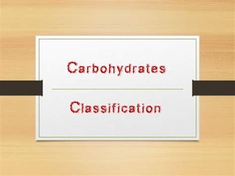 Introduction And Classification Of Carbohydrates In Urdu And Hindi