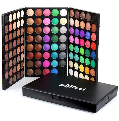 120 Colores Paleta De Sombras Mate Larga Duración 230 00 en Mercado