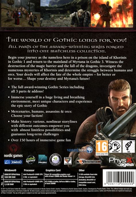 PC Gothic Complete Collection Beg Kaptenkrok