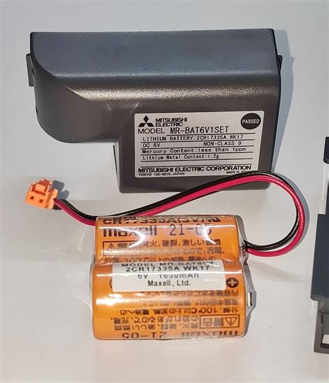 Maxell Mitsubishi 2CR17335A WK17 MR BAT6V1 PLC LITHIUM BATTERY Battery