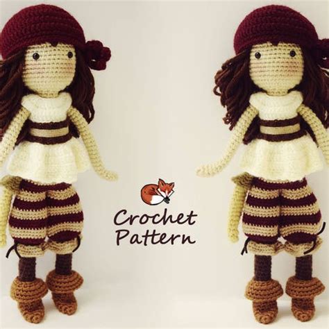 Amigurumi Pattern Crochet Doll Pattern Photo Tutorial Etsy