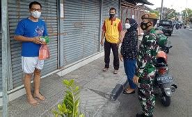 KODIM 0734 KOTA YOGYAKARTA MEMUTUS PENYEBARAN COVID 19 BABINSA
