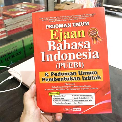 Jual Buku Pedoman Umum Ejaan Bahasa Indonesia PUEBI Pedoman Umum