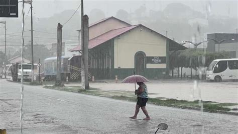 Chuvas intensas no Nordeste acumulados de até 100 mm dia nos