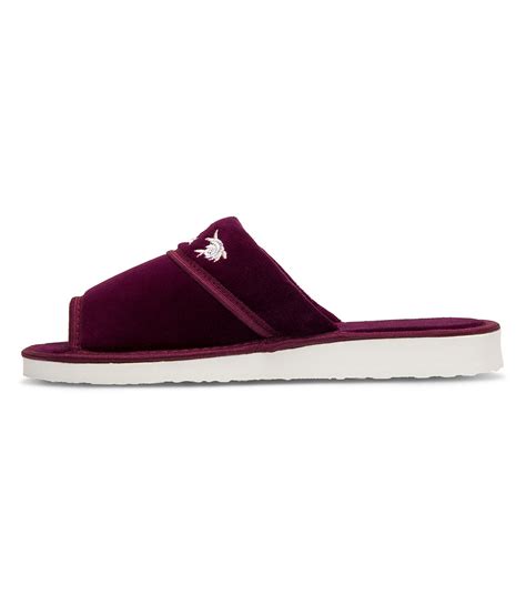 Kapcie Damskie Natural Style NS 054 Purpurowe Twojeobuwie Pl