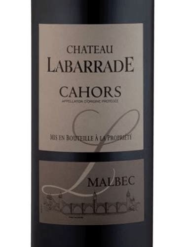 2011 Château Labarrade Cahors Malbec Vivino US