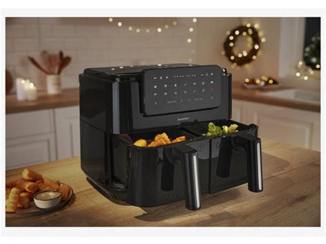 SILVERCREST KITCHEN TOOLS Doppelzonen Heißtluftfritteuse A1 SHLFDD