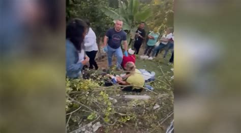 Cinco personas lesionadas deja accidente de tránsito en la vía