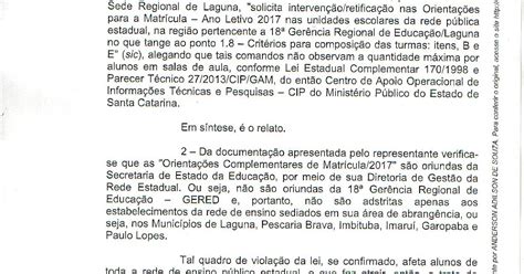 SINTE Regional Laguna SC MINISTÉRIO PÚBLICO DE LAGUNA ATRIBUI AÇÃO