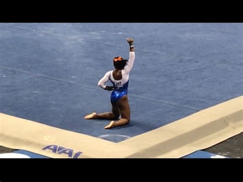 Alicia Boren Florida Floor 2017 NCAA Super Six 9 95 YouTube