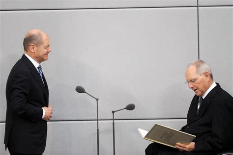 Deutscher Bundestag Bilddatenbank Sch Uble Wolfgang Scholz Olaf