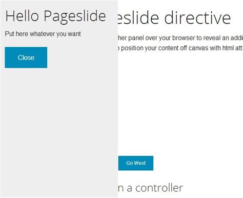 angularjs pageslide directive angular script