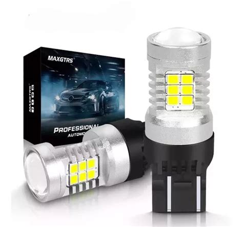Par De Focos Led T20 Canbus W21w 7443 7440 Drl Envío gratis