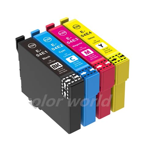 1HIB Compatible Epson Ink Cartridge 04E T04E E 04E1 E 04E2 E 04E3 E