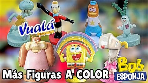 Nuevas Figuras A Color Bob Esponja En Vual Ya Comienza A Salir La