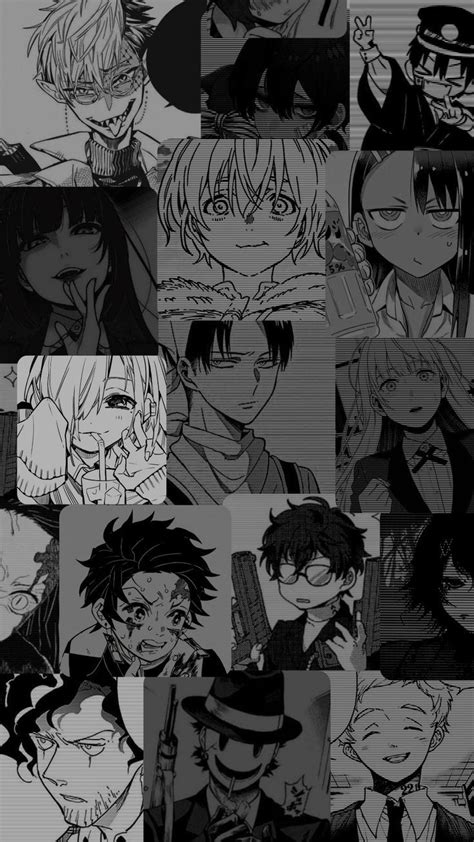 Bộ sưu tập 999 hình nền anime đen trắng cực chất độ phân giải 4K