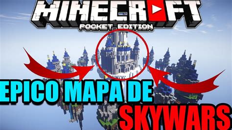 INCREIBLE EL MEJOR MAPA DE SKYWARS PARA MINECRAFT LOS MEJORES MAPAS