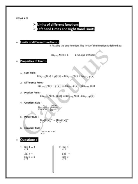 week 04 pdf function mathematics factorization