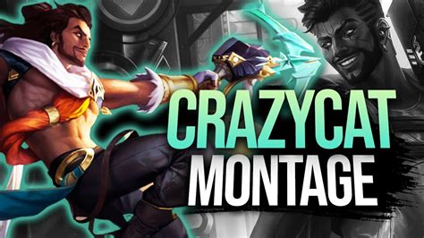 T1 CrazyCat AKSHAN MONTAGE Best Akshan Plays YouTube