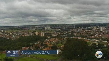 Jornal da EPTV 1ª Edição São Carlos Araraquara Confira a previsão