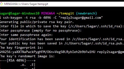 How To Generate New Ssh Keys In Git YouTube